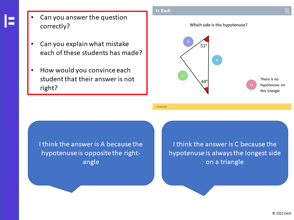 Labelling Right Angled Triangles Dqaday